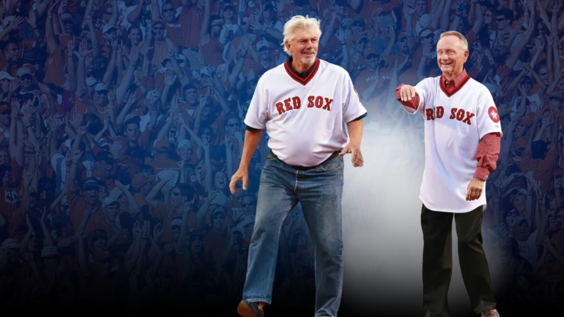 red sox celebrate 1975 pennant anniversary with retro broadcast fans ...