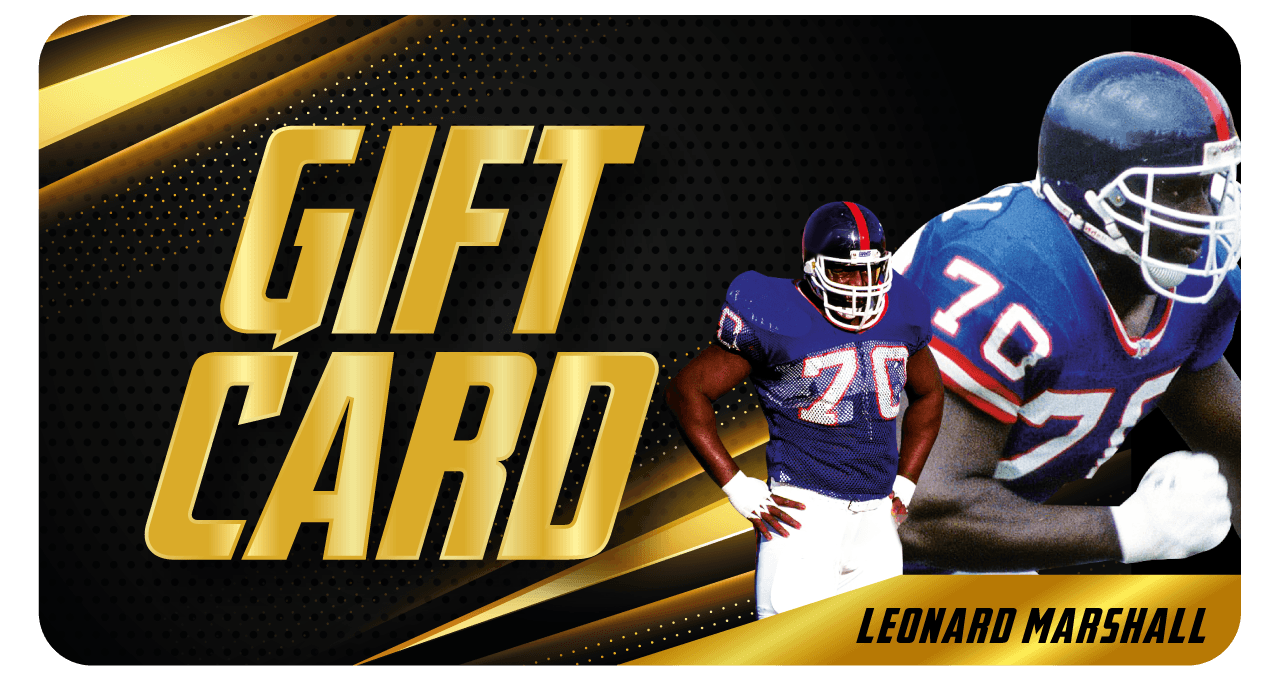 Leonard Marshall "Official" Gift Card | Fan Arch