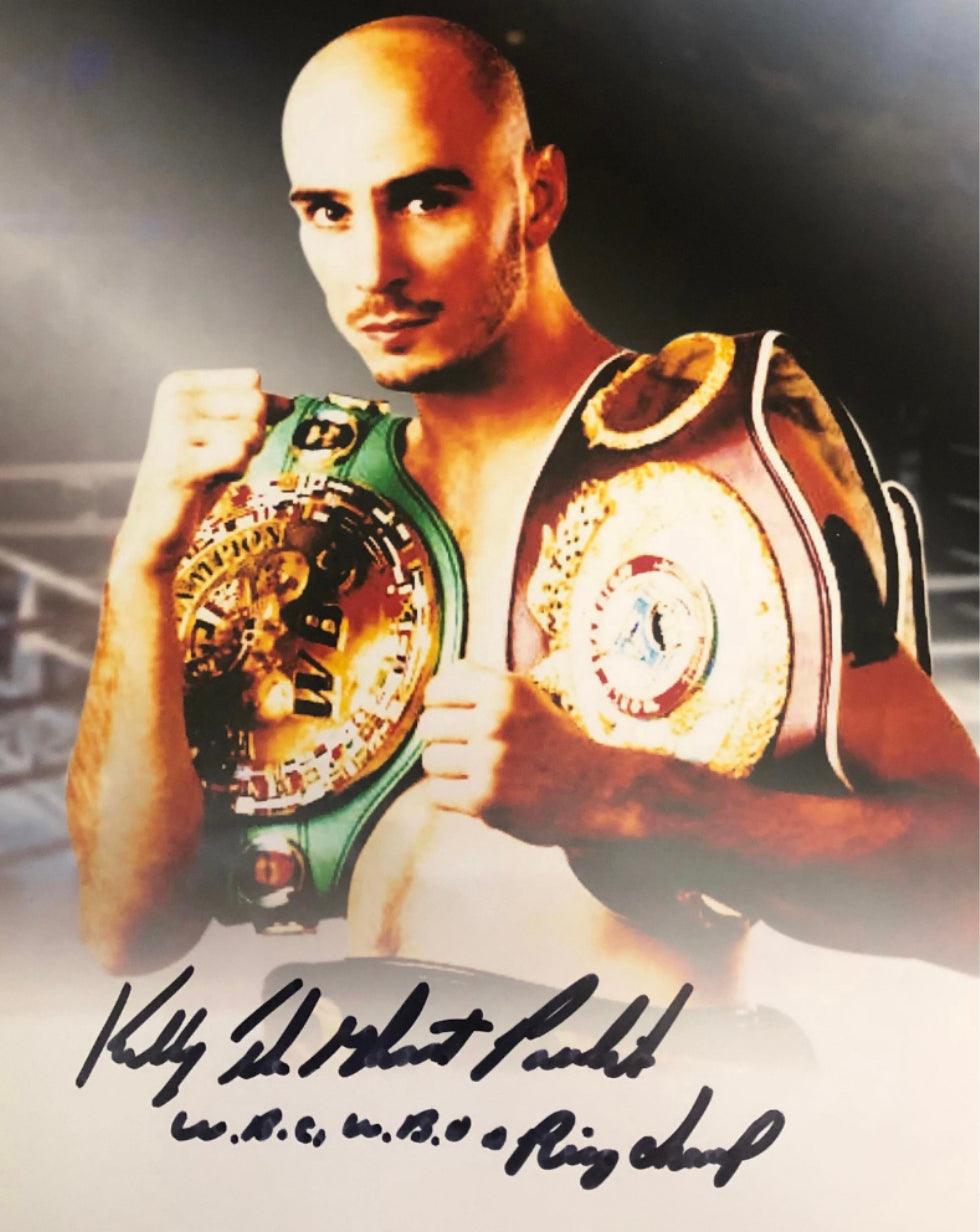 Kelly Pavlik "Limited Edition Inscribed" Signed 8x10 | Fan Arch