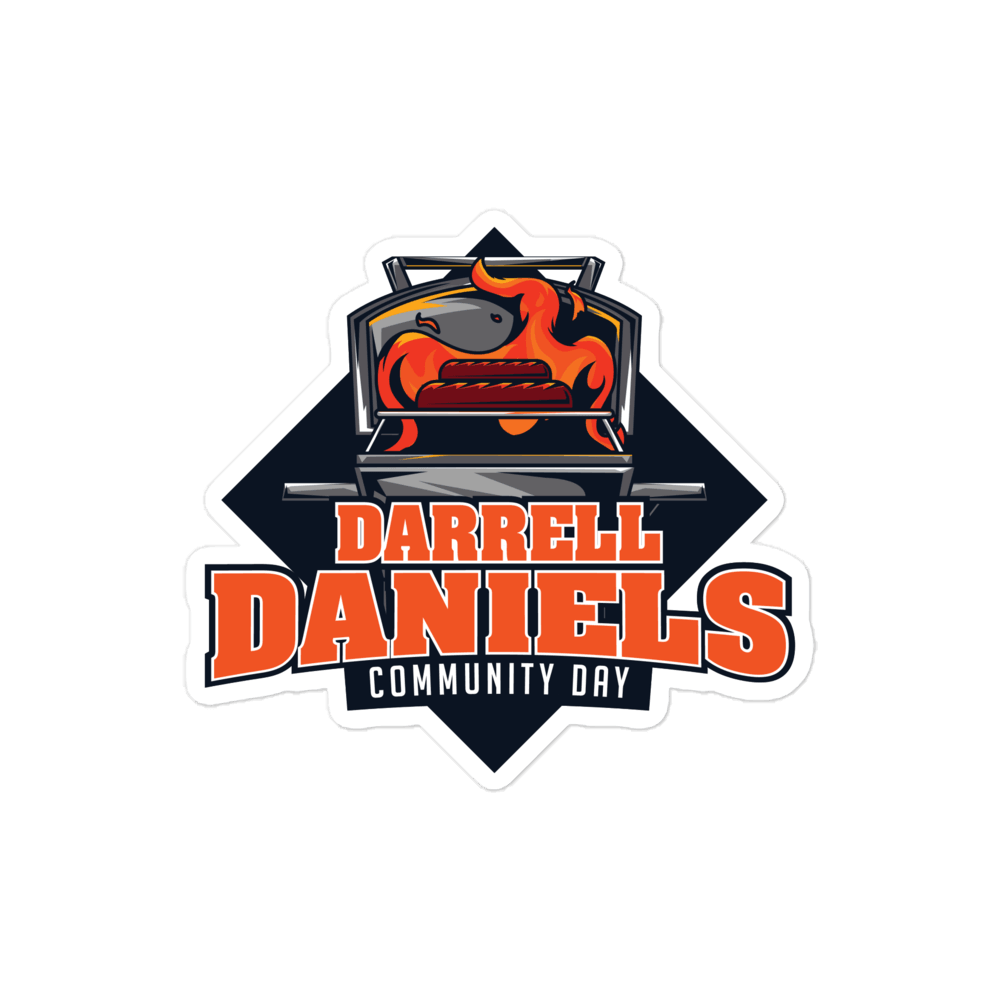 Darrell Daniels "Community Day" sticker | Fan Arch