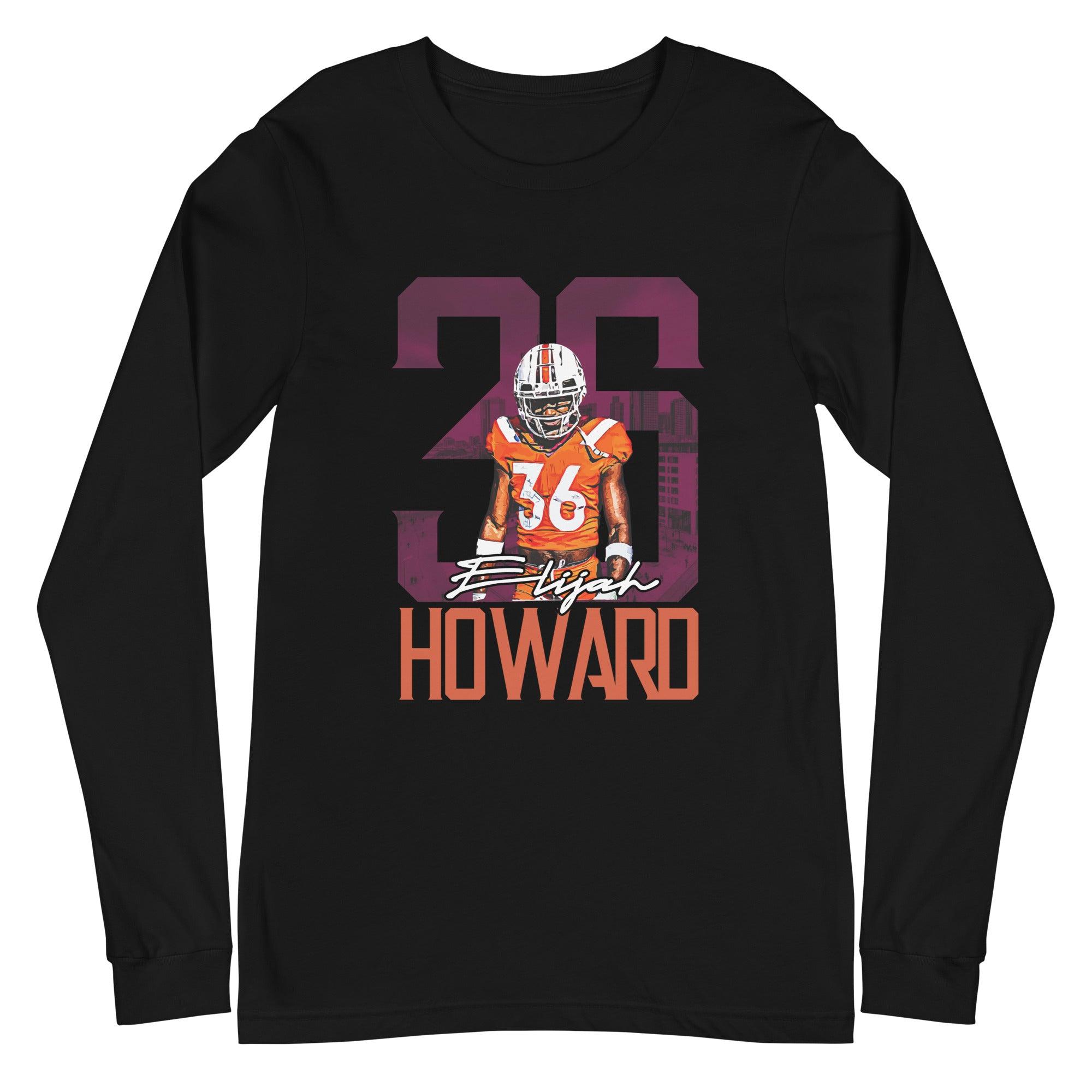 Elijah Howard "Gameday" Long Sleeve Tee | Fan Arch